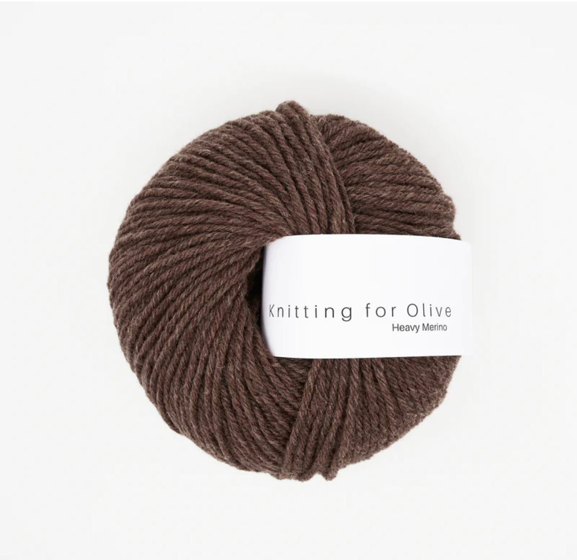 HEAVY Merino - DARK COGNAC